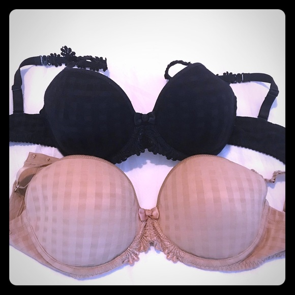 Marie Jo | Intimates & Sleepwear | Marie Jo Avero Bras 2 In Black Nude ...